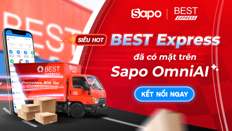 Chính thức kết nối BEST Express trên Sapo OmniAI