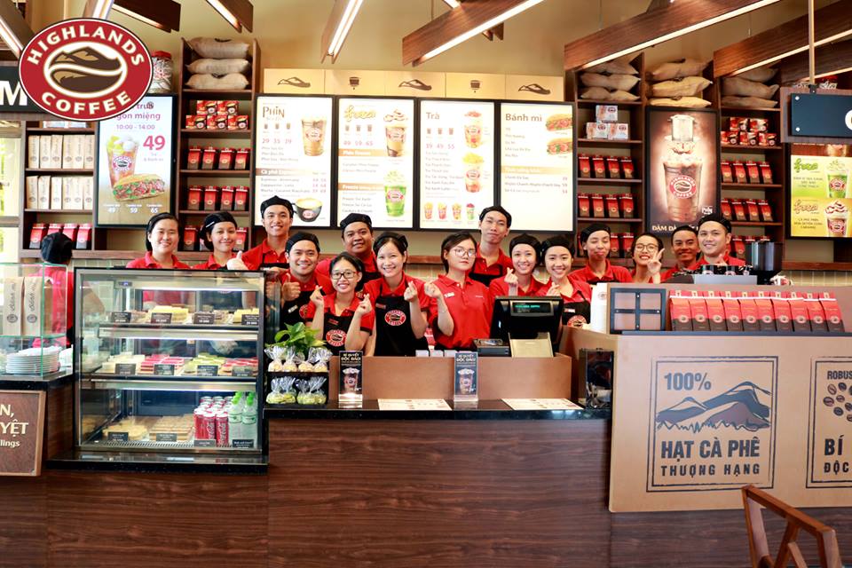 Kinh nghiệm và điều kiện nhượng quyền Highlands Coffee