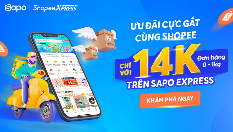 Ưu đãi cực gắt cùng Shopee Xpress: Chỉ với 14k đơn hàng 0 - 1kg