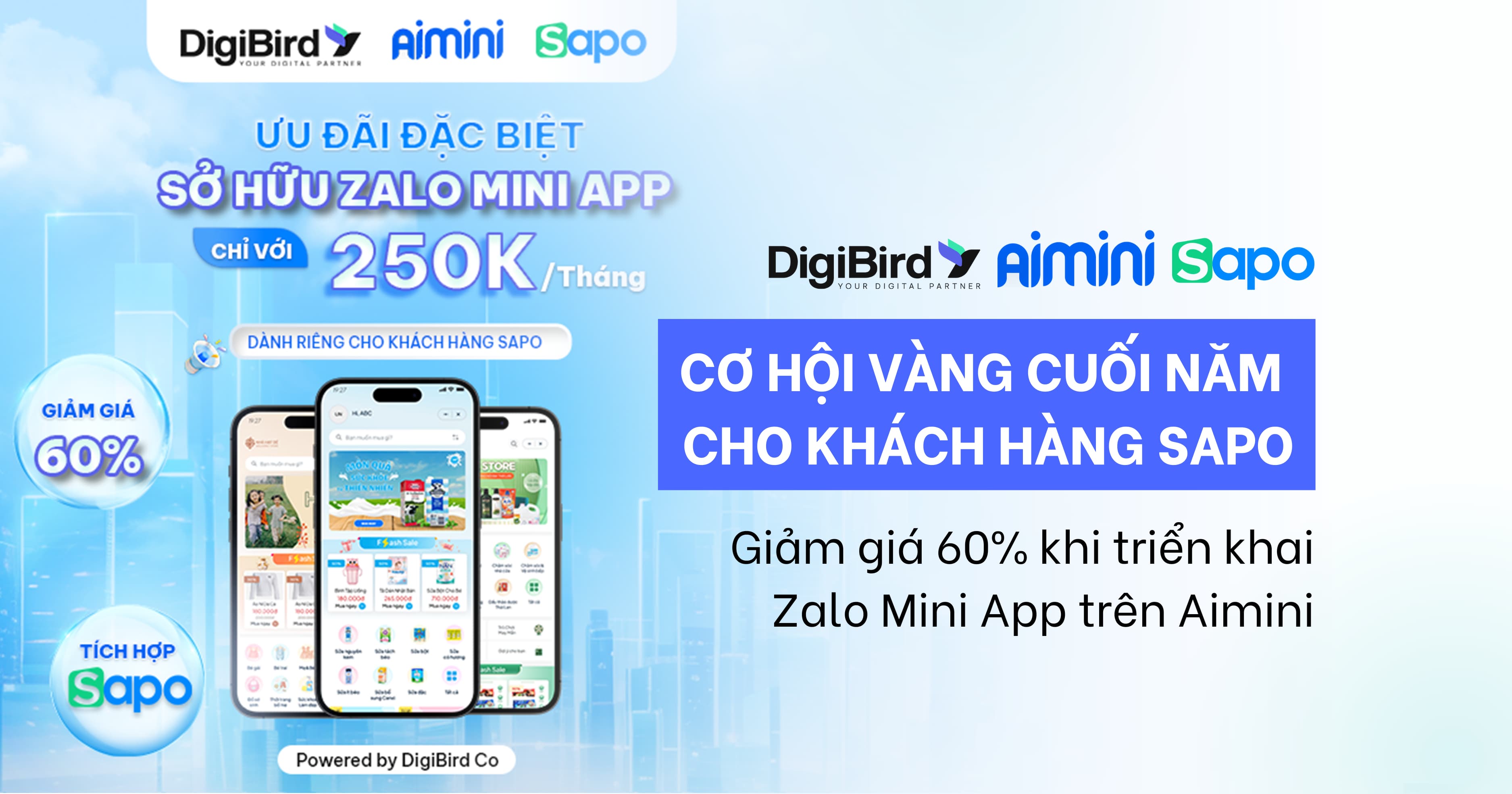 Ra mắt ứng dụng tạo Mini App - Aimini Sapo
