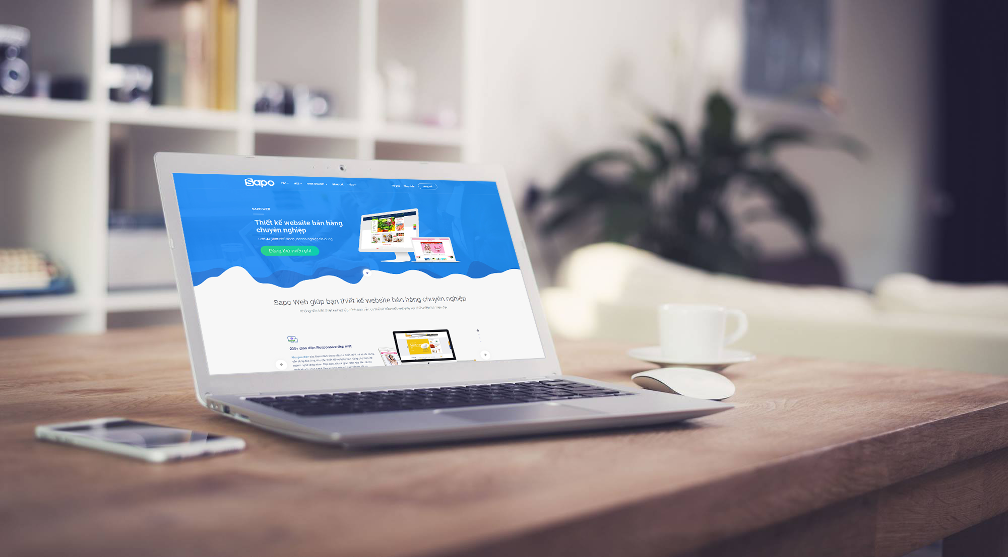 Tối ưu SEO trên Sapo WEB: Tưởng không mở mà mở không tưởng