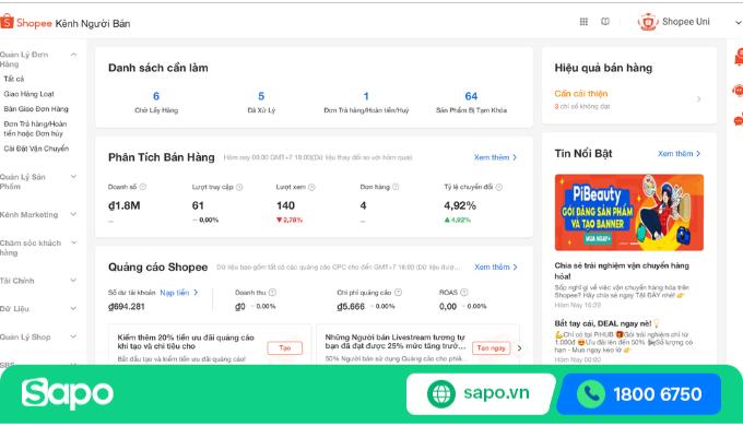 Quy trình xử lý đơn hàng Shopee chuẩn 2026 - 7 bước chi tiết